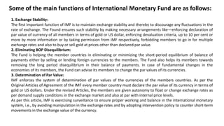 The International Monetary Fund(IMF) presentation | PPT