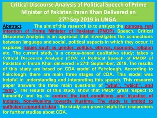 Imfran Khan Speech.pptx | Civic affairs | Politics