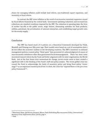 IMF Stabilization Policy | PDF | Stocks and Bonds | Personal Investing