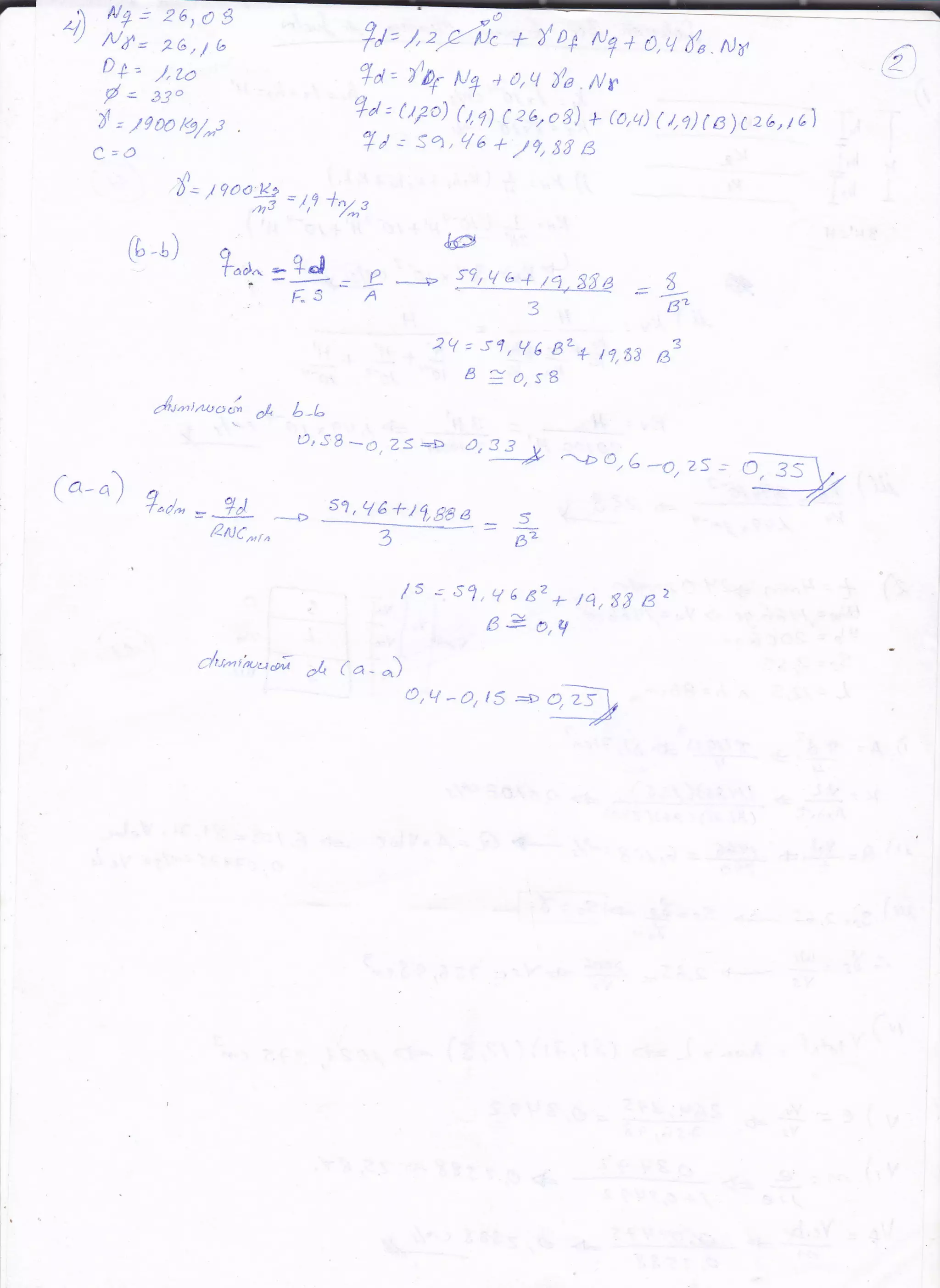 EXAMEN MECANICA DE SUELOS - 3RA UNIDAD - UNT | PDF