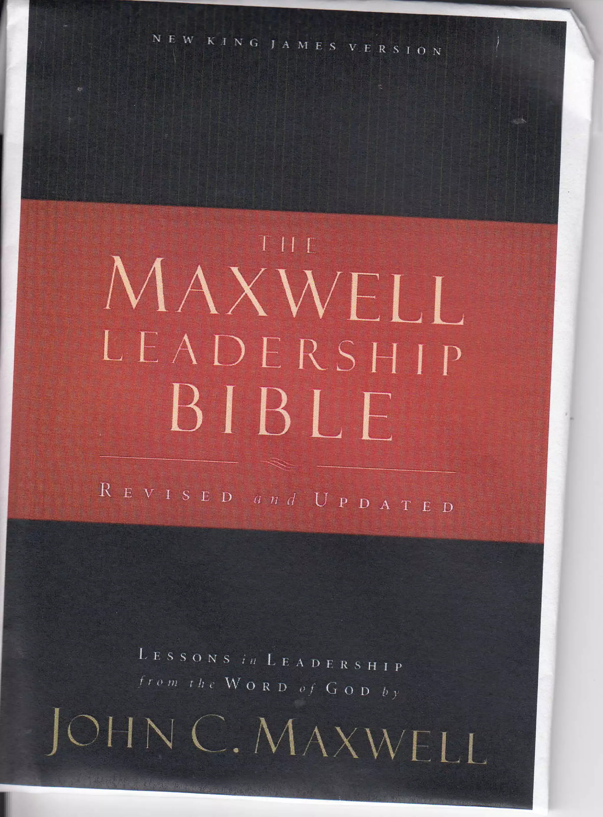 Trinity Kings World Leadership: The Maxwell Leadership Bible(*Official ...