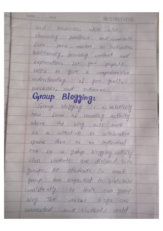 Reflecting on my "Learning Journey"..... | PDF