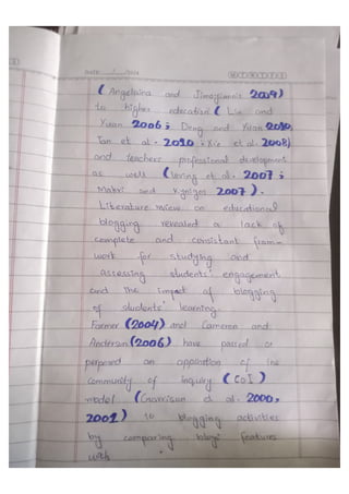 Reflecting on my "Learning Journey"..... | PDF