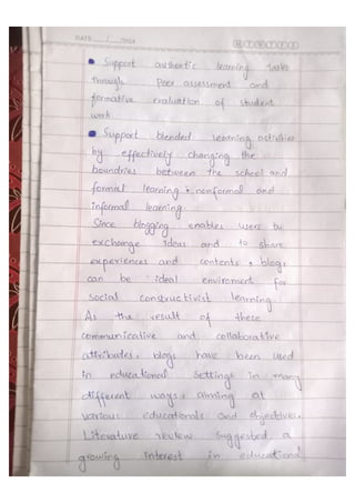 Reflecting on my "Learning Journey"..... | PDF