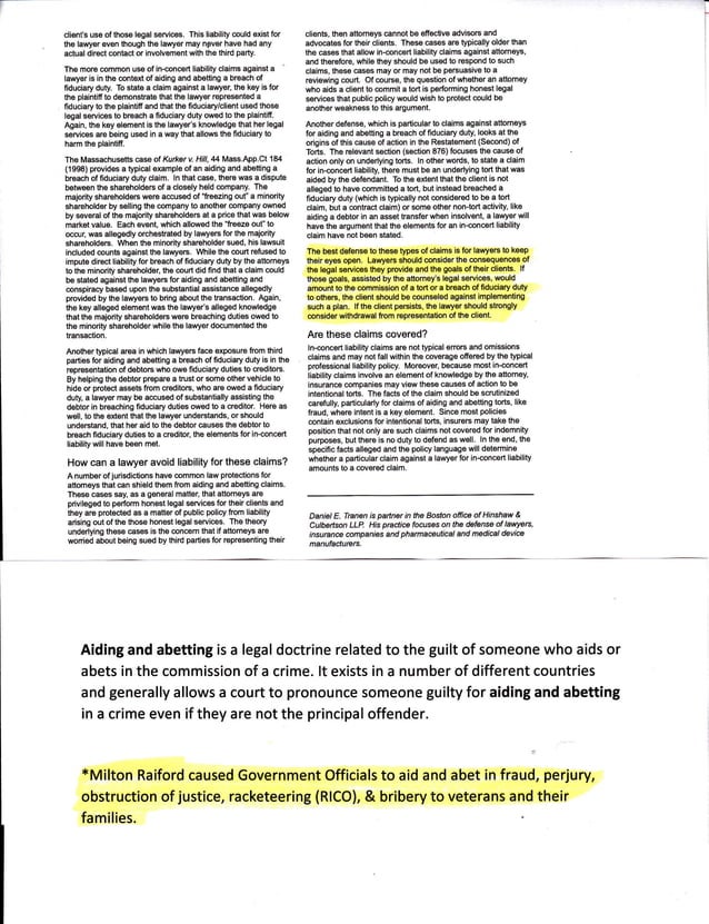 Trinity Kings World Leadership discovers how (former attorney) Milton ...