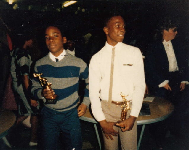 Tim & Tyrone Patillo back in the day. Little Quips Banquet | PPT