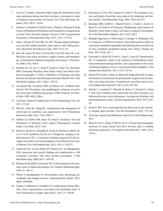 Analysis of Maxillary Sinus Septa using Cone Beam Computed Tomography ...