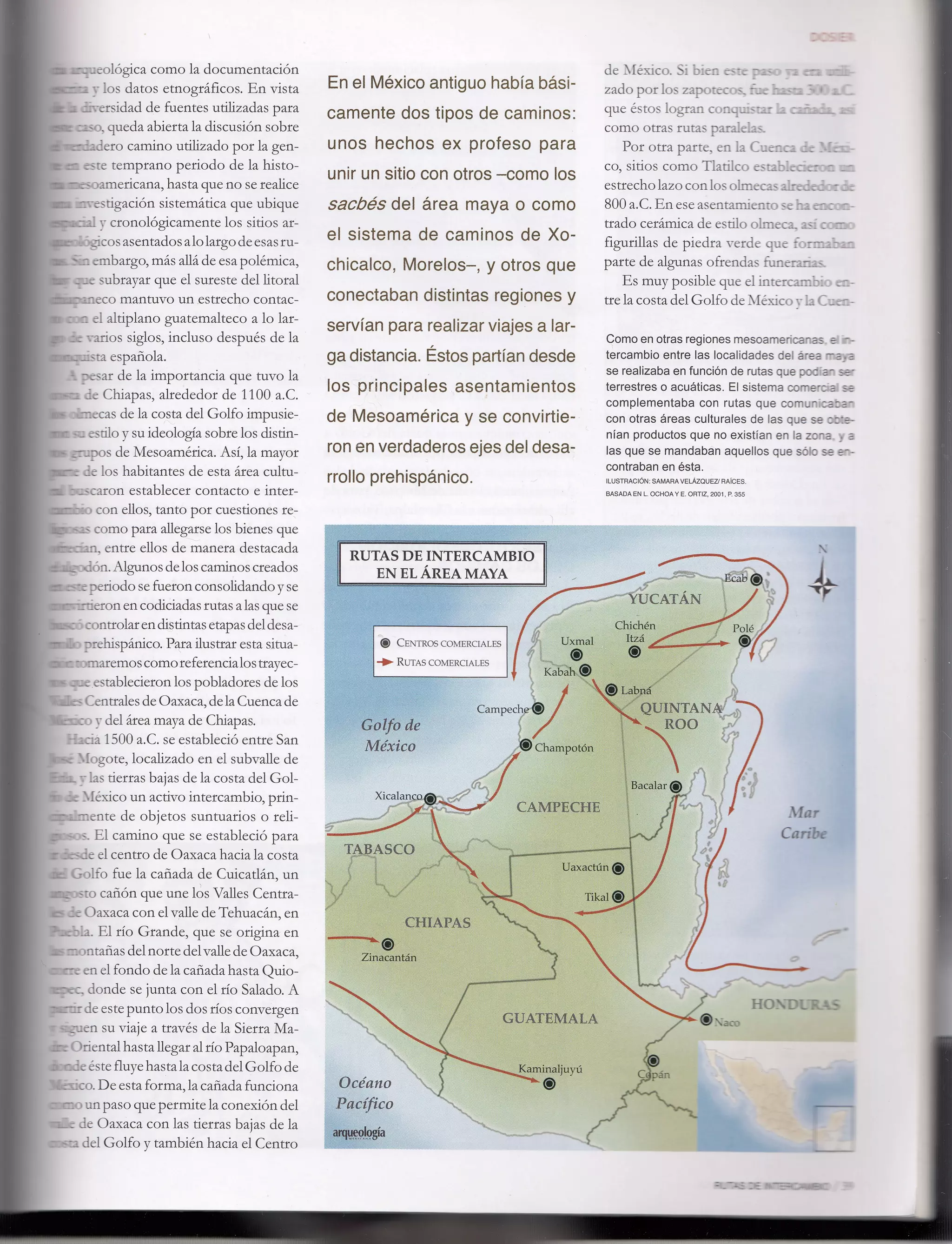Routes of Mayan Commerce | PDF