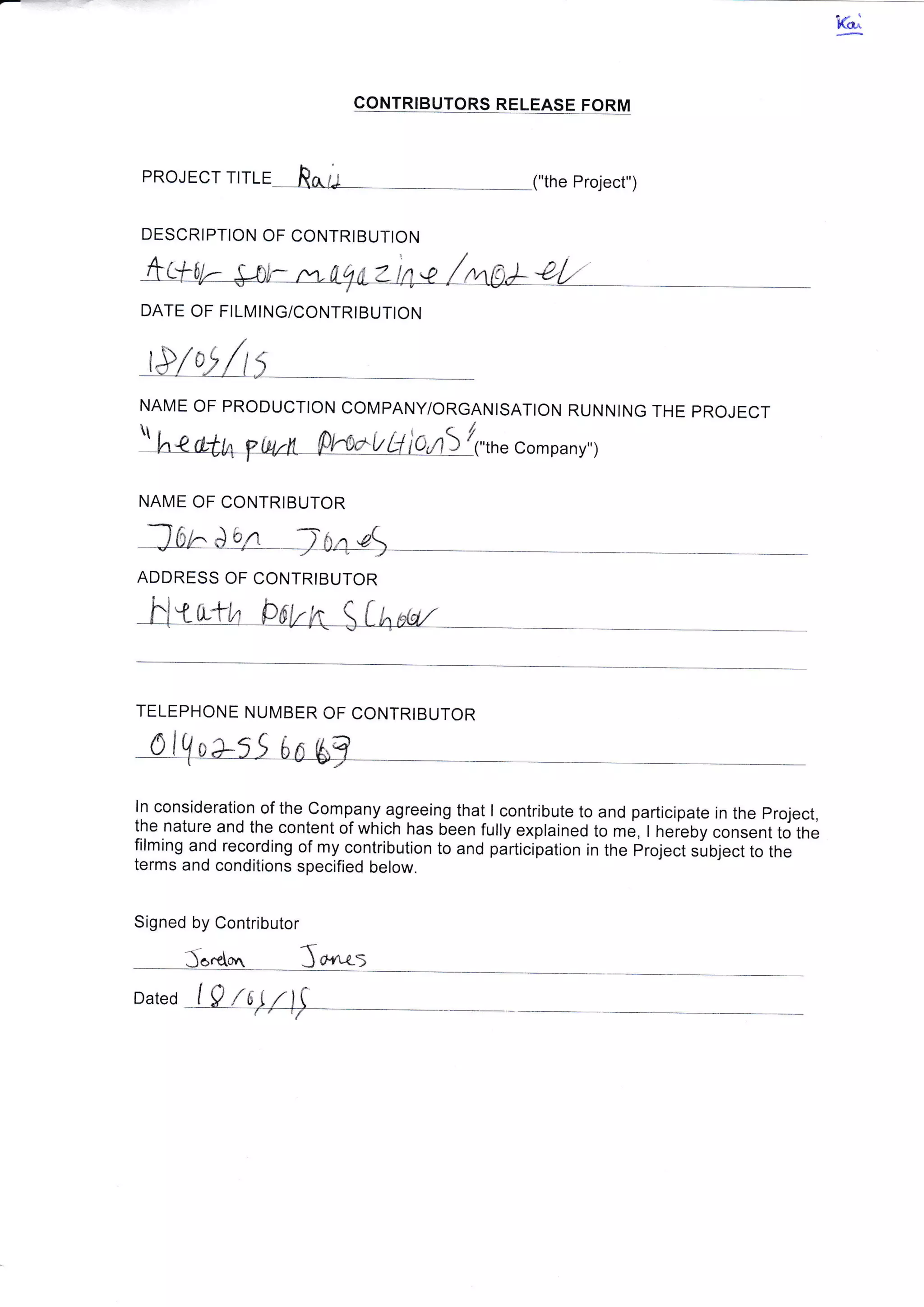 Signed agreement thingy | PDF | Law