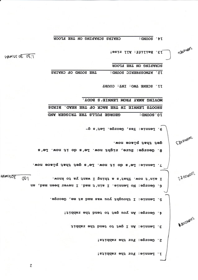 annotated script | PDF