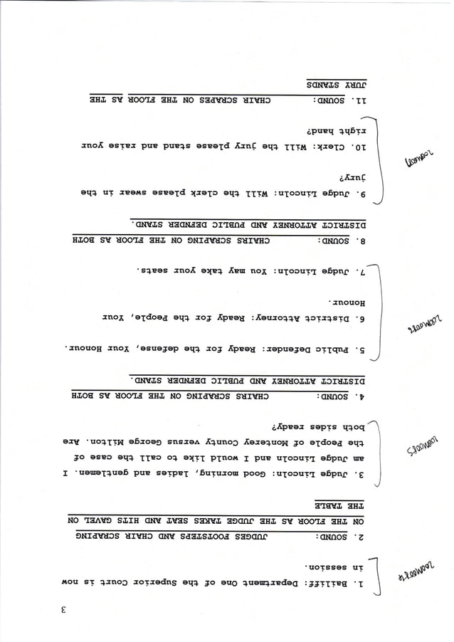 annotated script | PDF