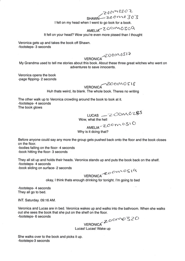 the darkness script | PDF