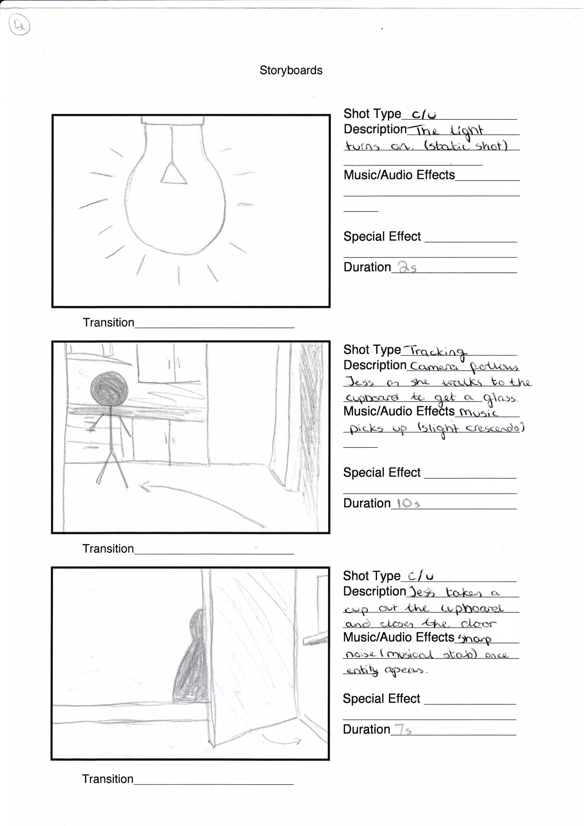 Storyboard for Film | PDF