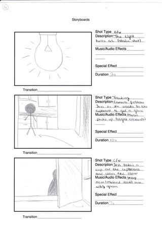 Storyboard for Film | PDF