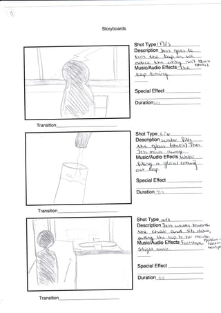 Storyboard for Film | PDF