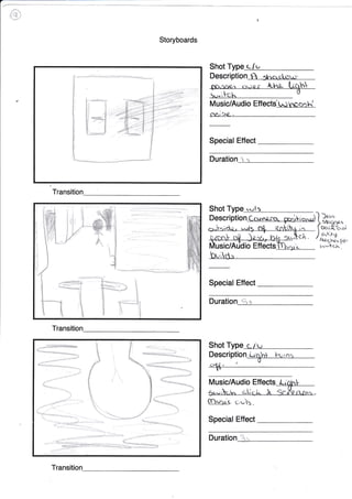 Storyboard for Film | PDF