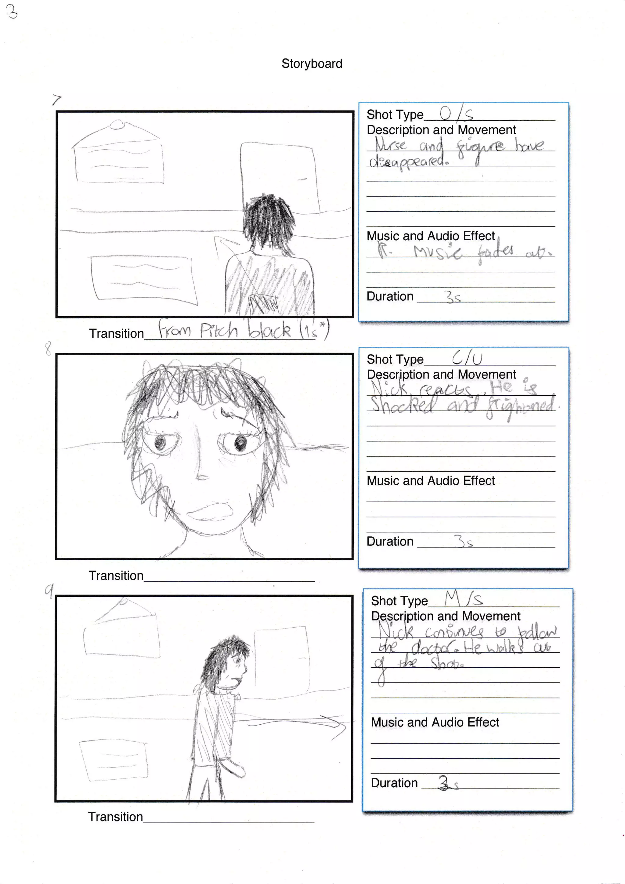 Horror Storyboard | PDF