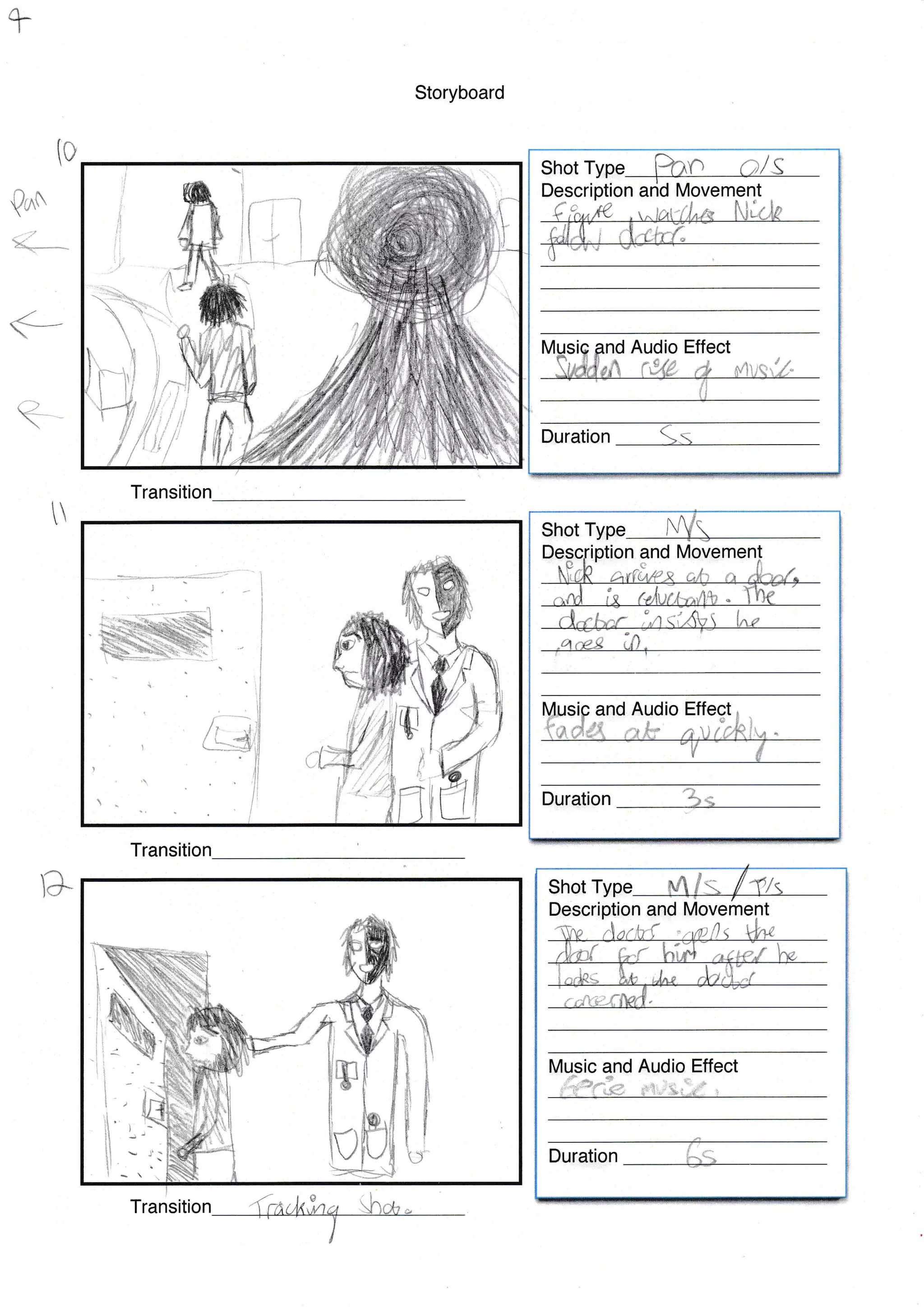 Horror Storyboard | PDF