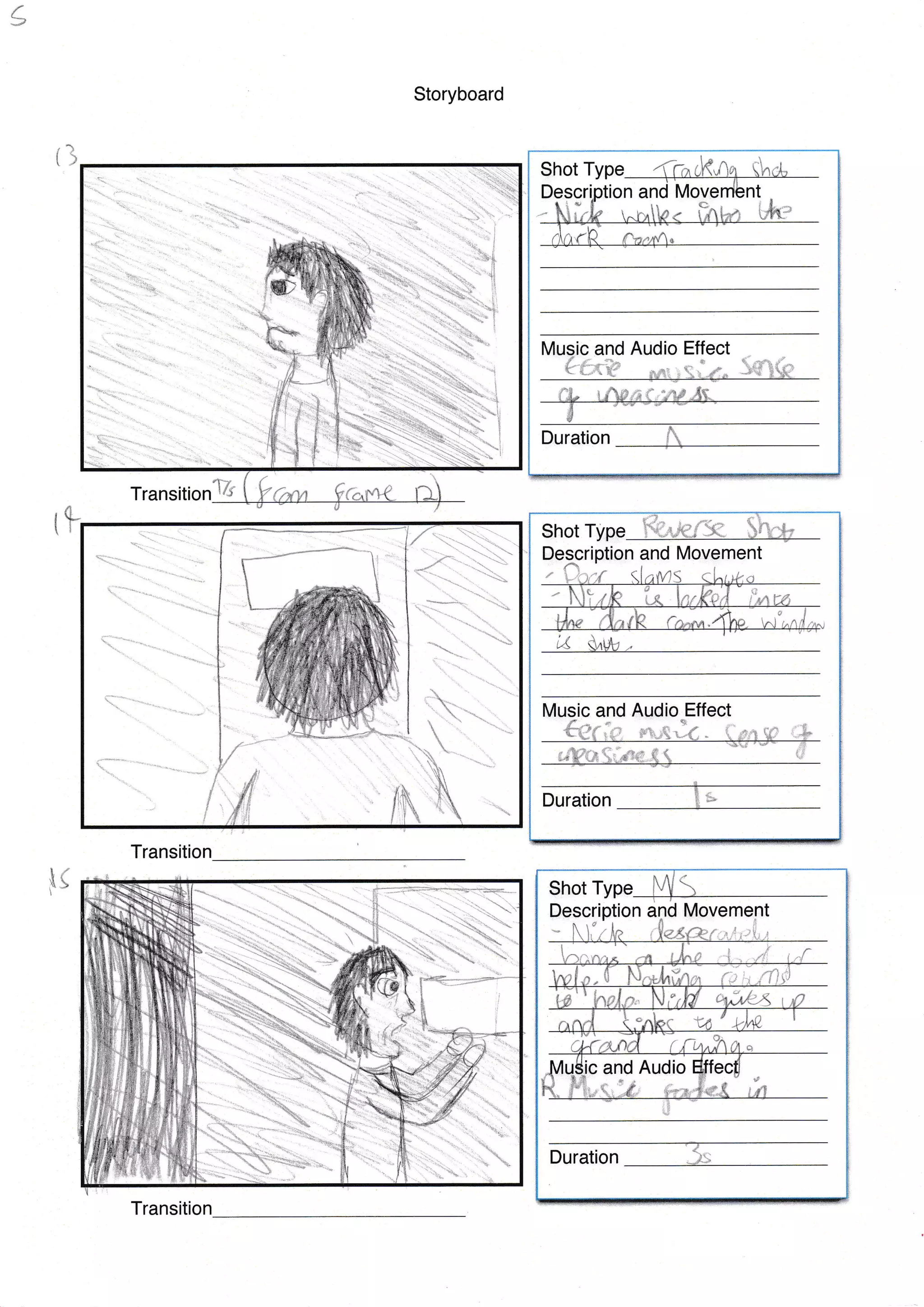 Horror Storyboard | PDF