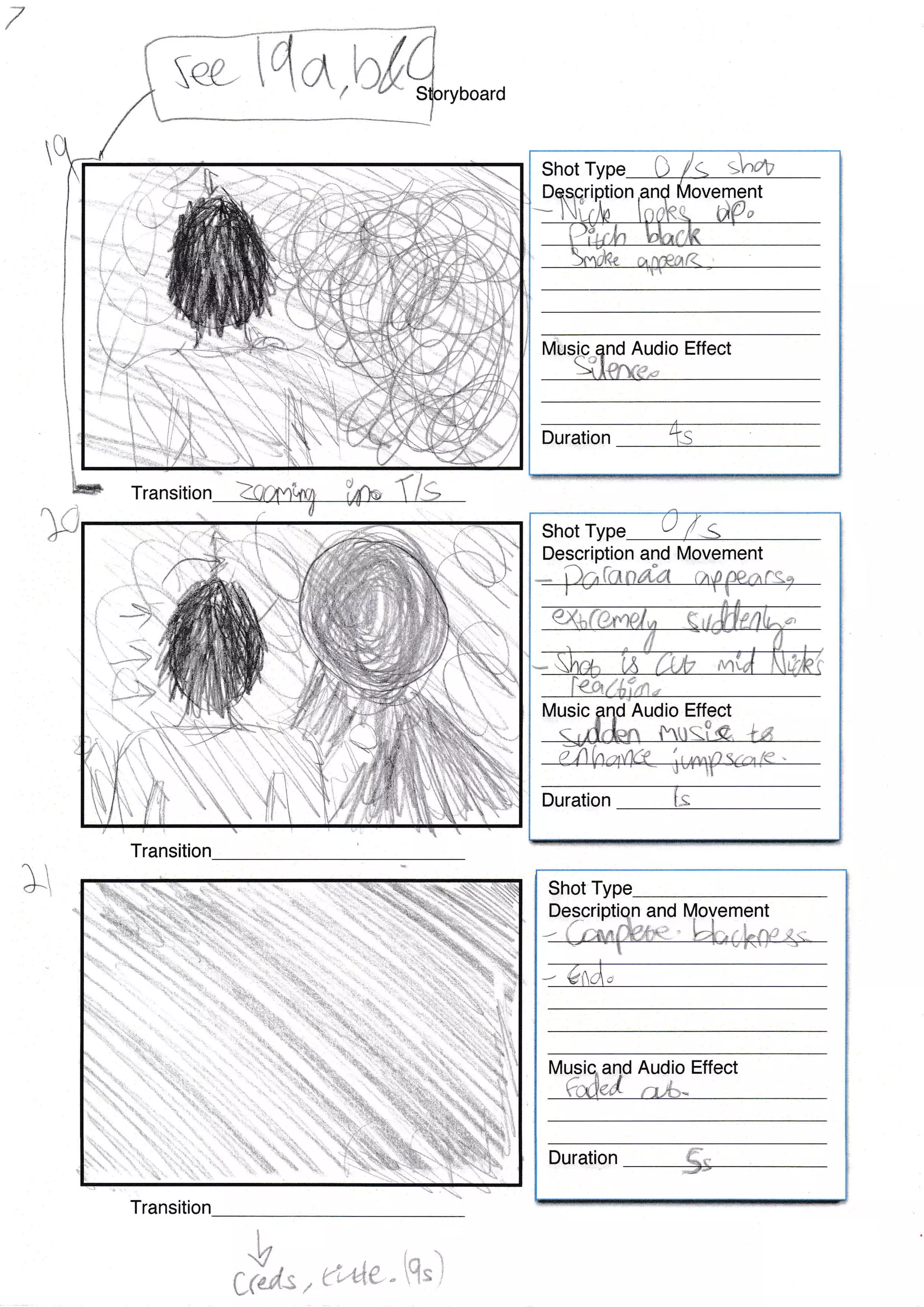 Horror Storyboard | PDF
