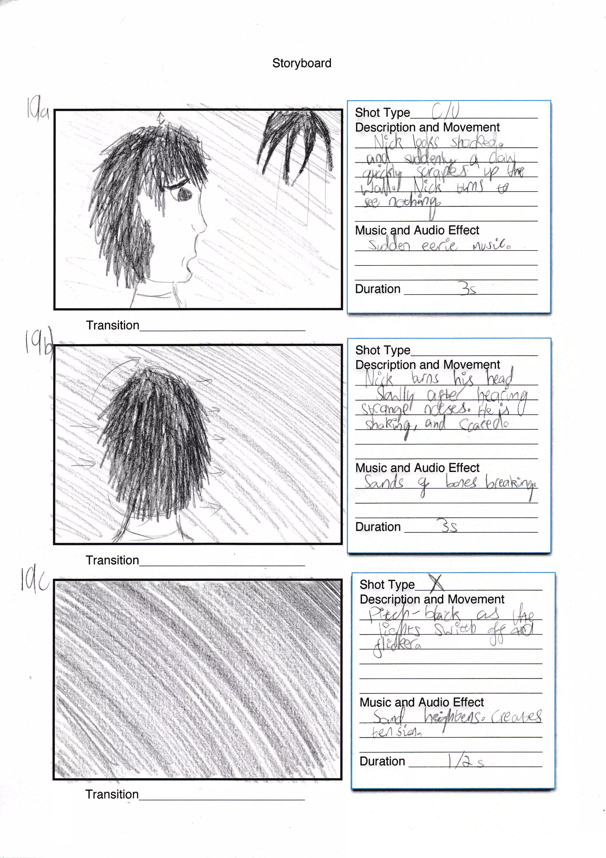 Horror Storyboard | PDF