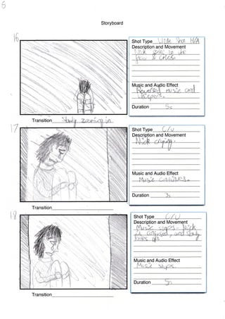 Horror Storyboard | PDF | R&B/Soul/Funk | Music