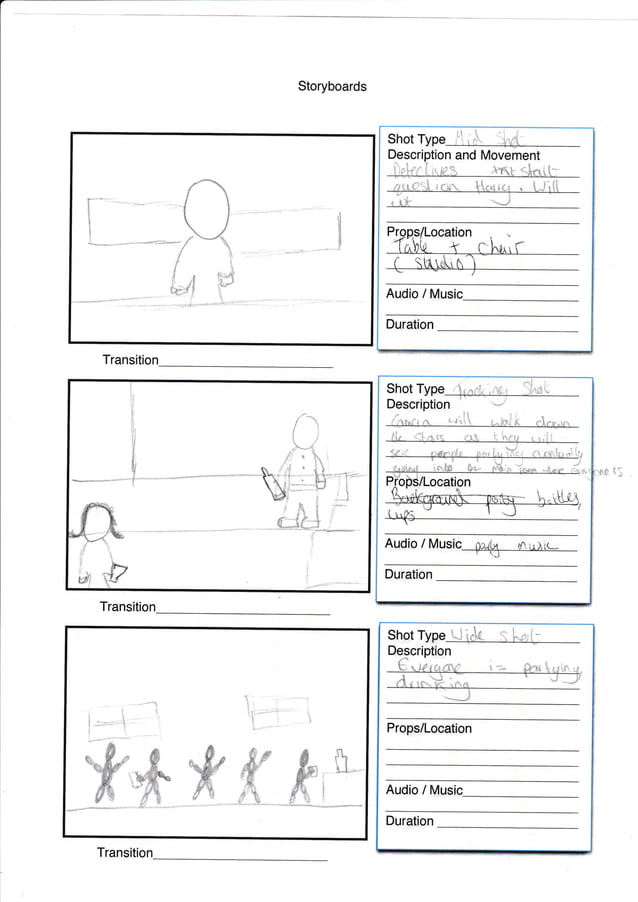 Storyboard - House Party | PDF