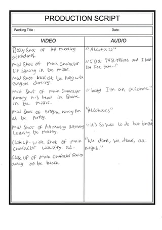 Production Script | PDF