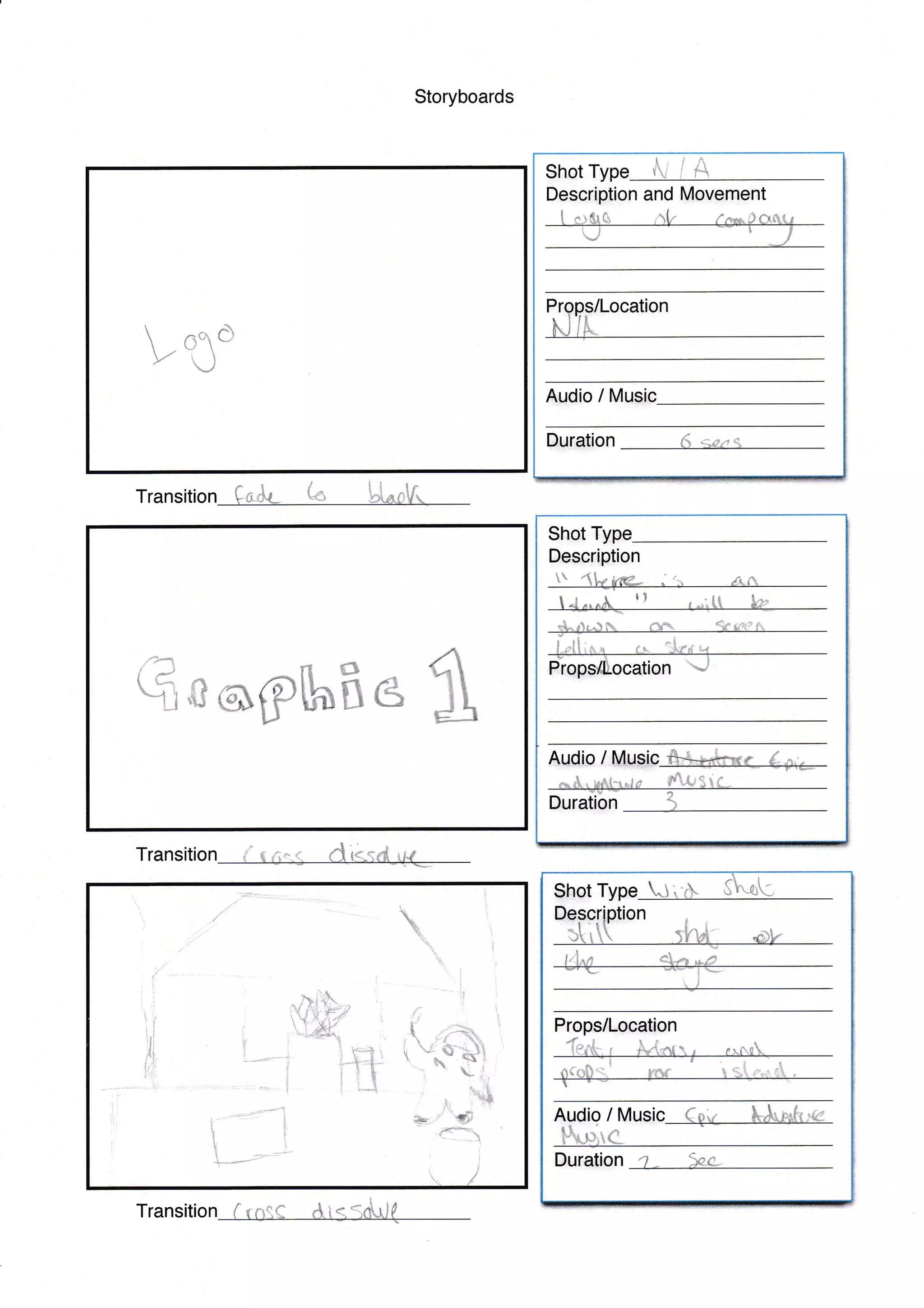 unit 3 storyboard | PDF