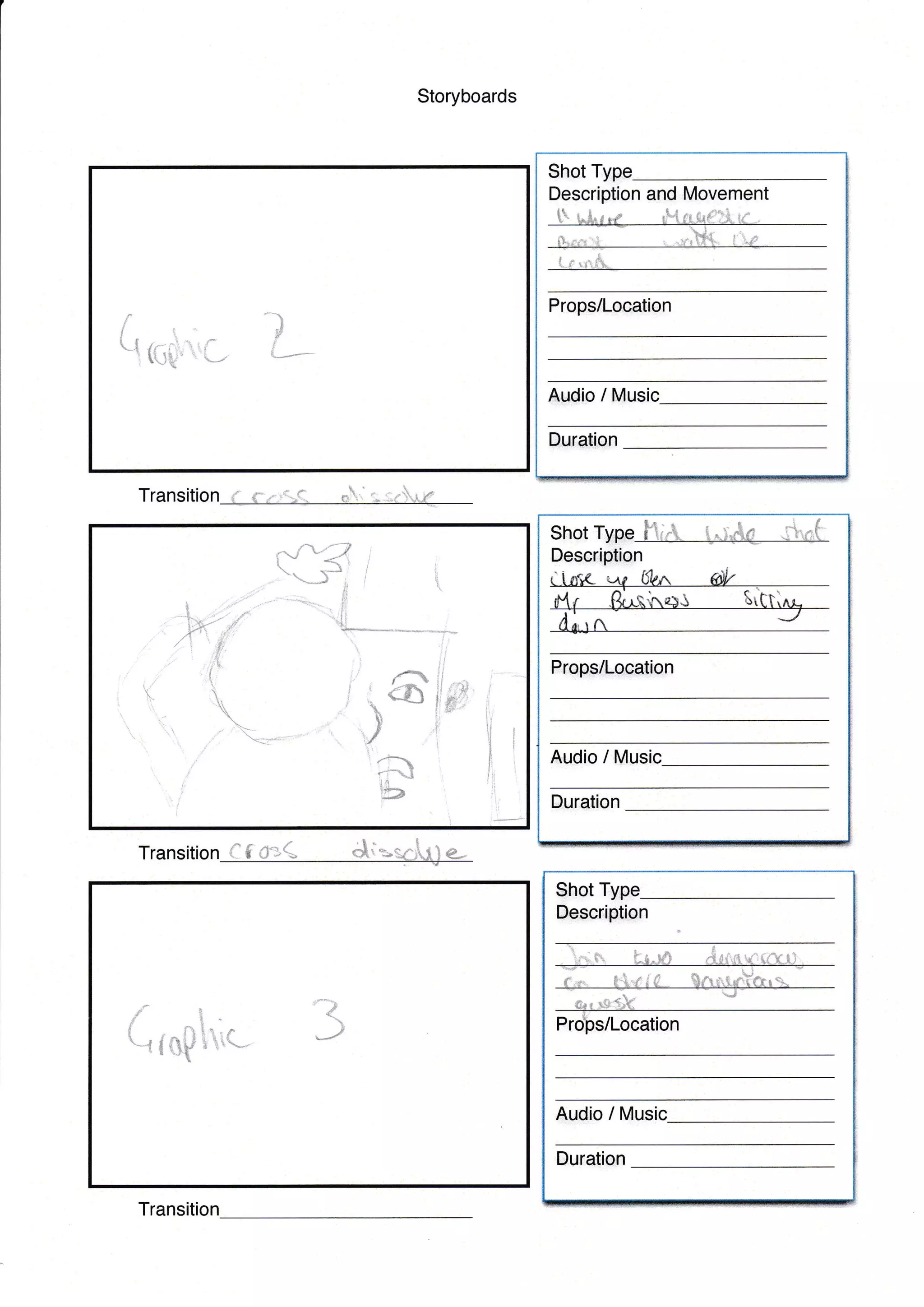 unit 3 storyboard | PDF