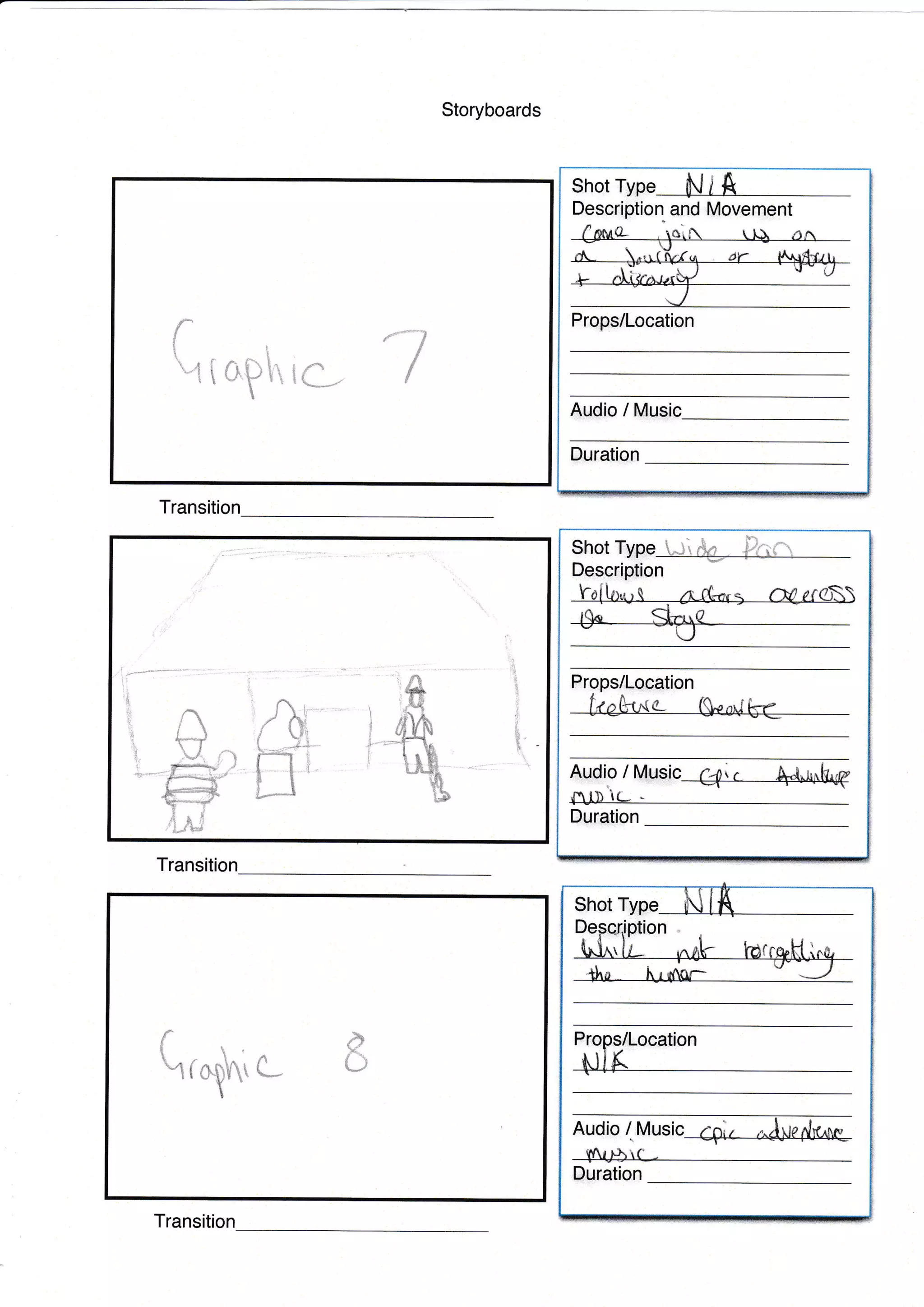 unit 3 storyboard | PDF