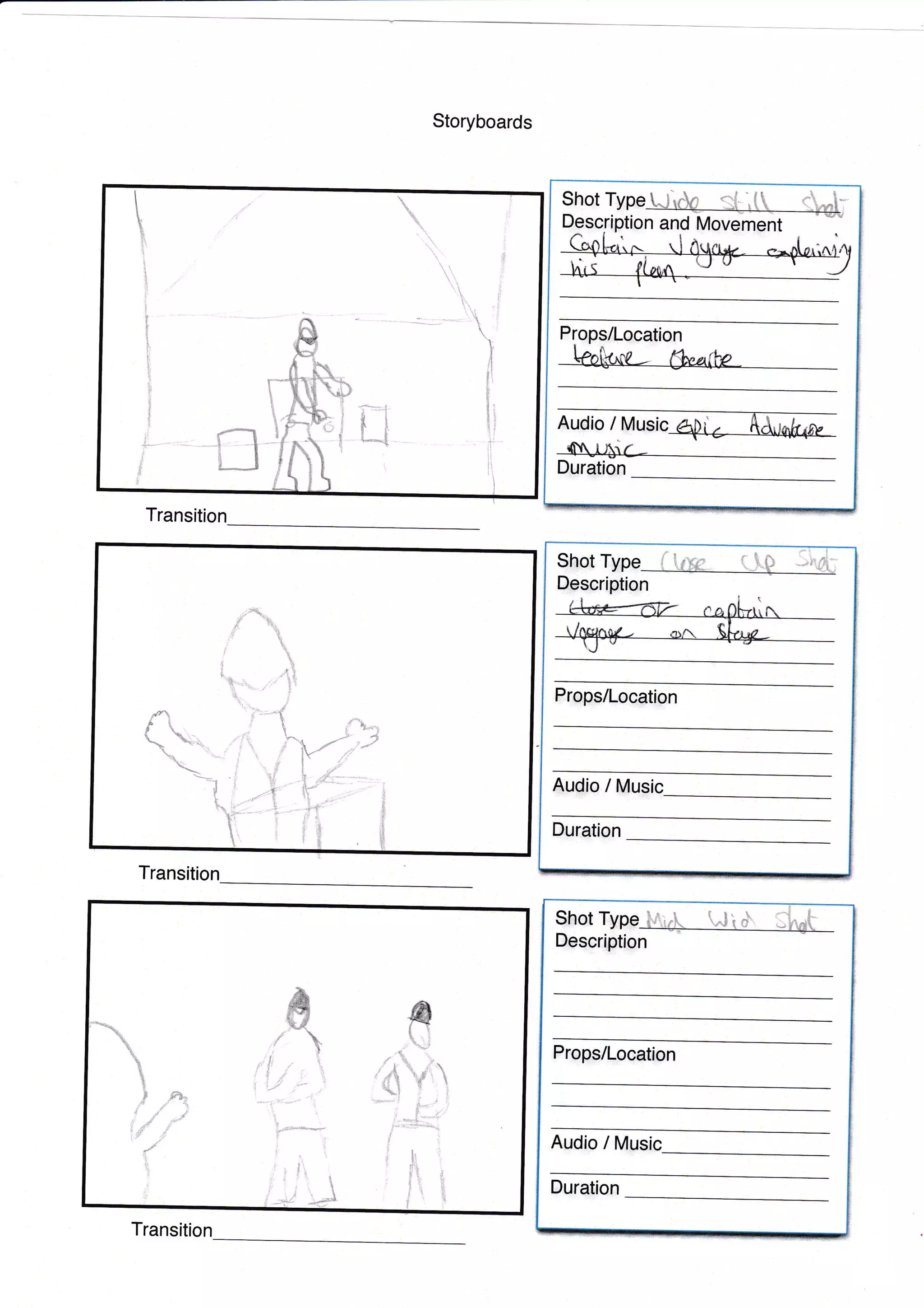 unit 3 storyboard | PDF