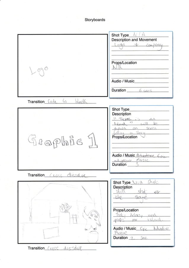 unit 3 storyboard | PDF