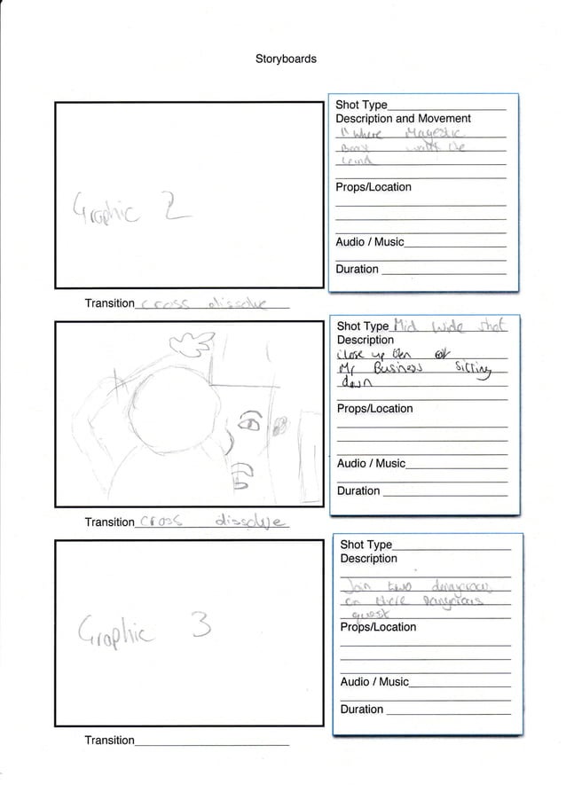 unit 3 storyboard | PDF