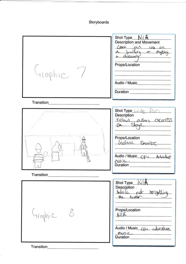 unit 3 storyboard | PDF