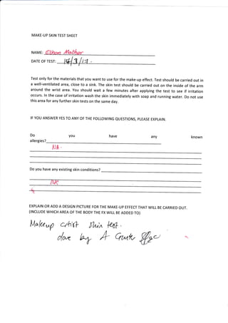 Skin Tests Unit 17 | PDF | Skin and Dermatology | Diseases and Conditions