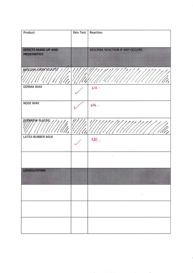 Skin Tests Unit 17 | PDF