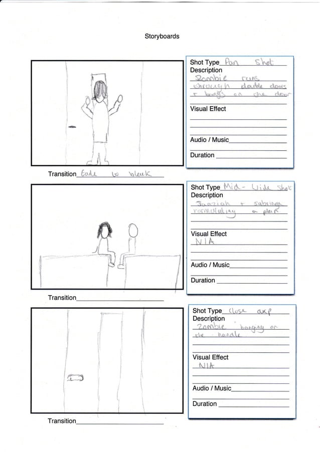 Unit 17 Storyboard | PDF | Video Production | Content Production