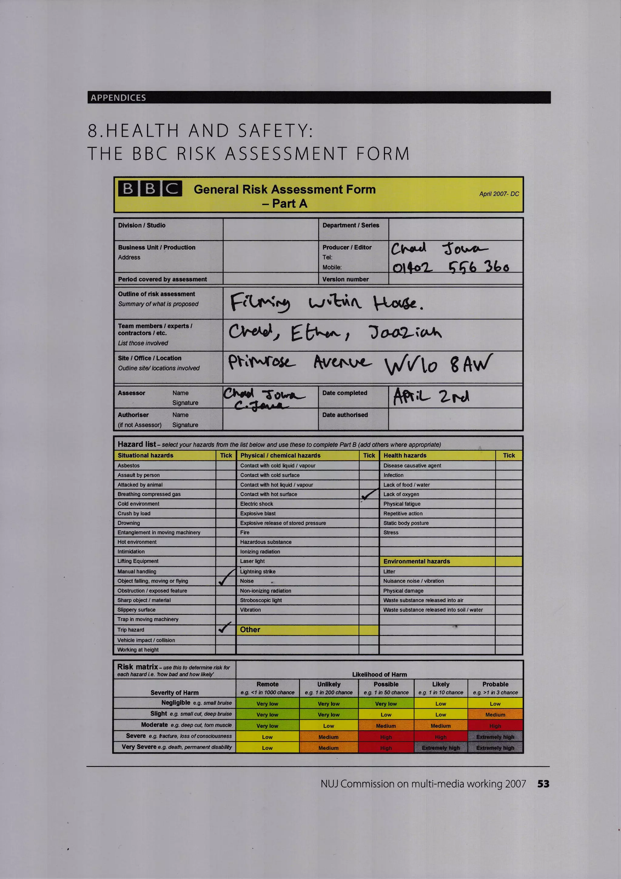 Risk Assessment | PDF | Science