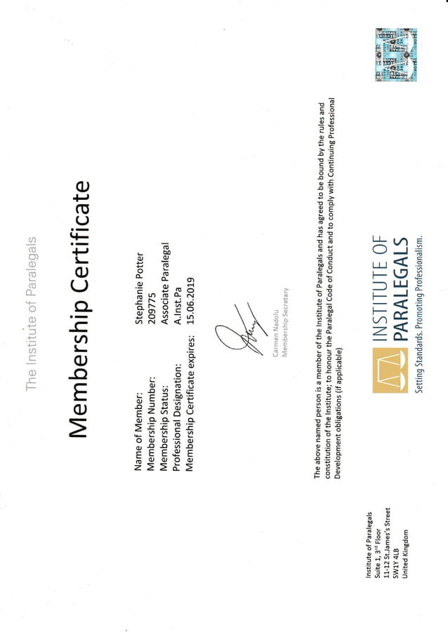 IoP Membership | PDF | Free Download