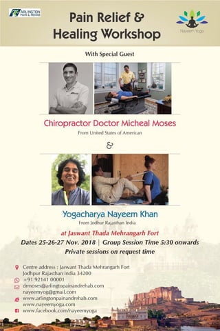 Pain Relief & Healing Workshop | PDF