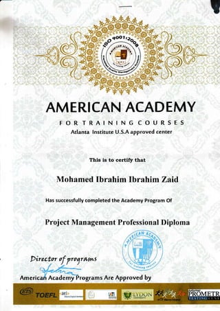 PMP diploma | PDF
