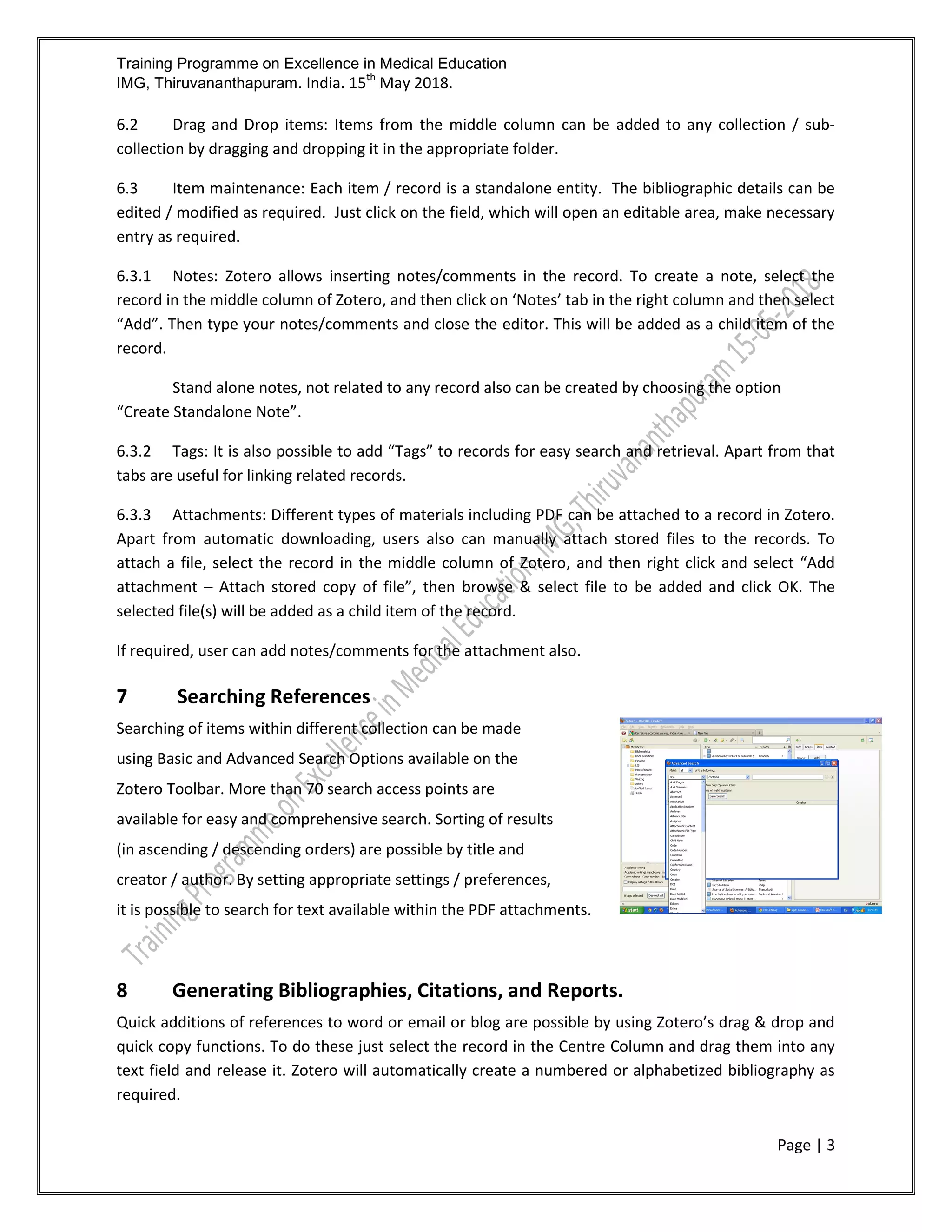 Reference Management using Zotero | PDF