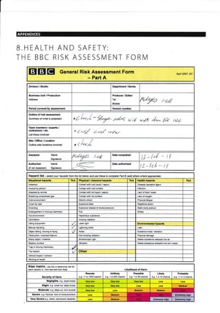 Risk assessment | PDF