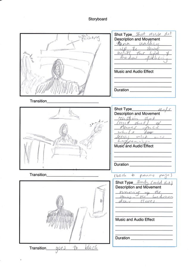 Shadow player storyboard | PDF