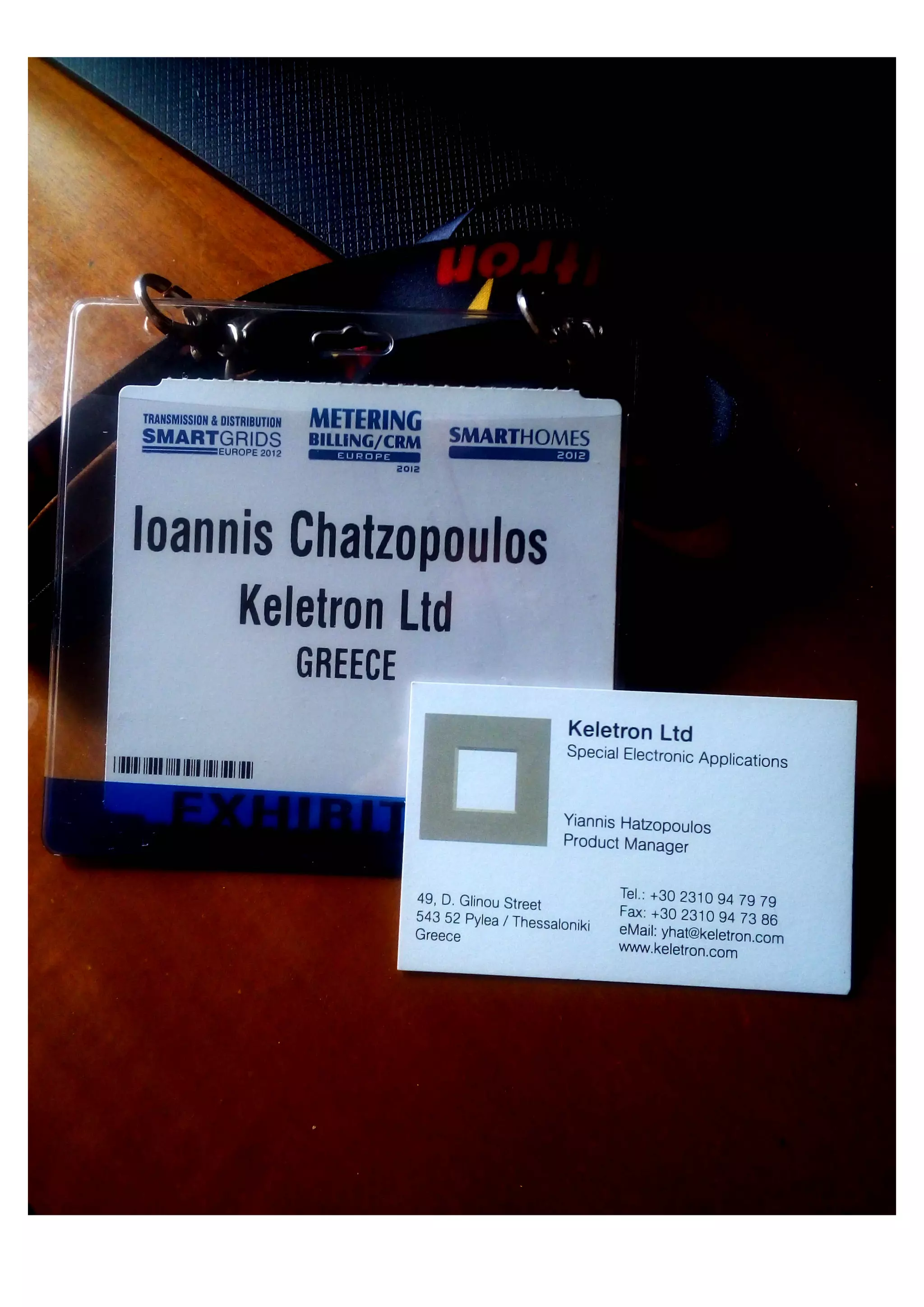 Keletron Card SmartGrids Amsterdam | PDF