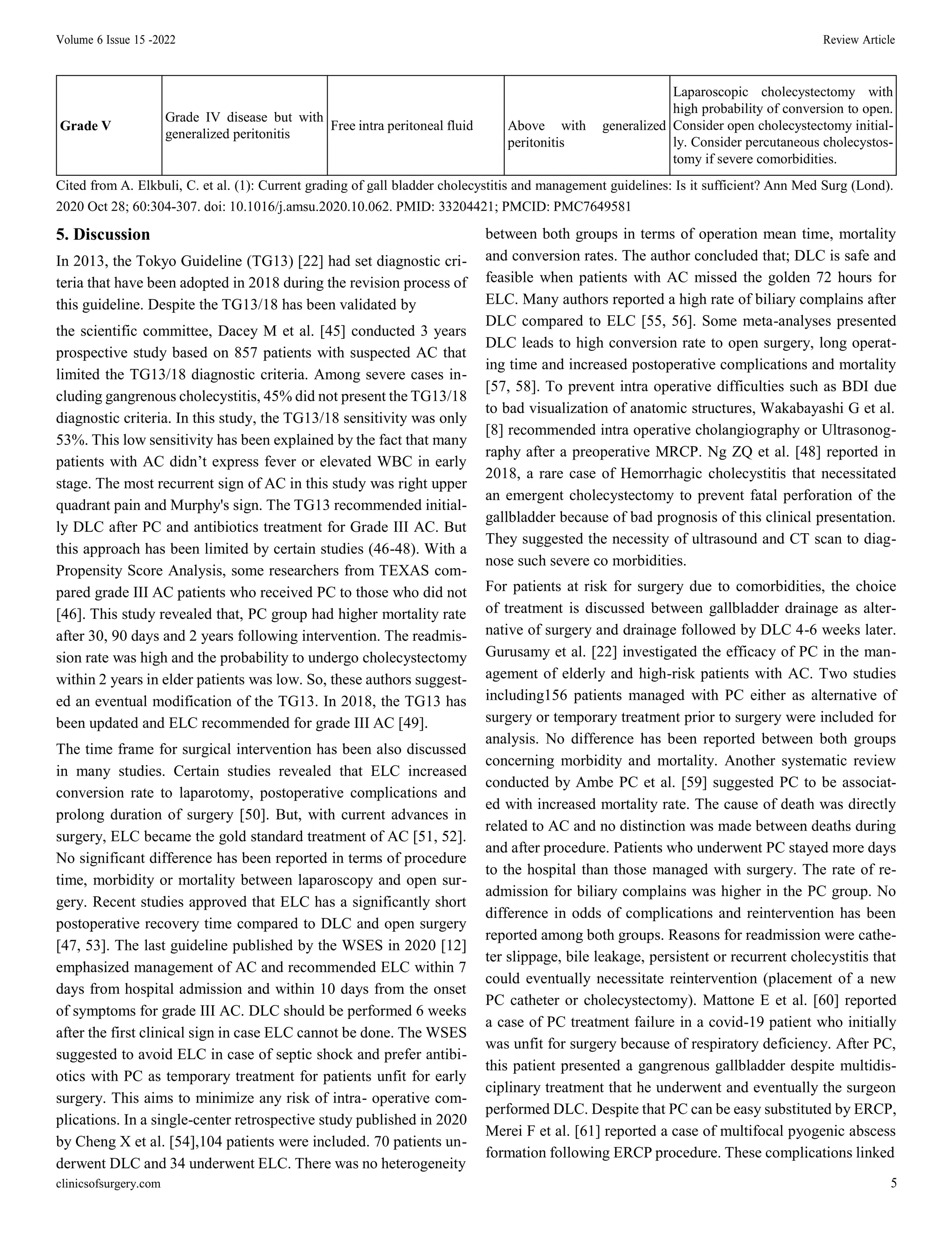 Review of Diagnostic Procedures and Progress in the Management of Acute ...