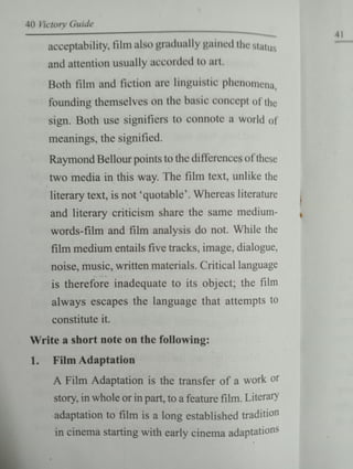 Film studies guide part4 | PDF