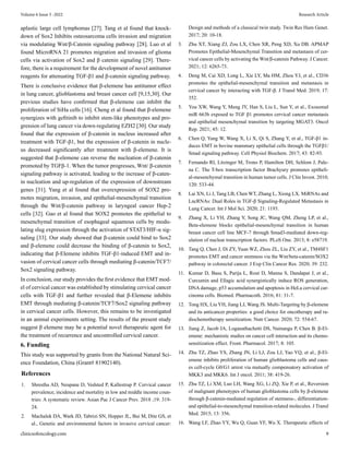 Î²-Elemene inhibits TGF-Î²1-induced EMT and invasion of cervical cancer cells through mediating ...