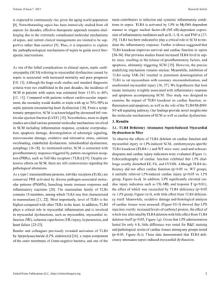 Deletion of TLR4 Ameliorates Inflammation Response and Apoptosis in ...